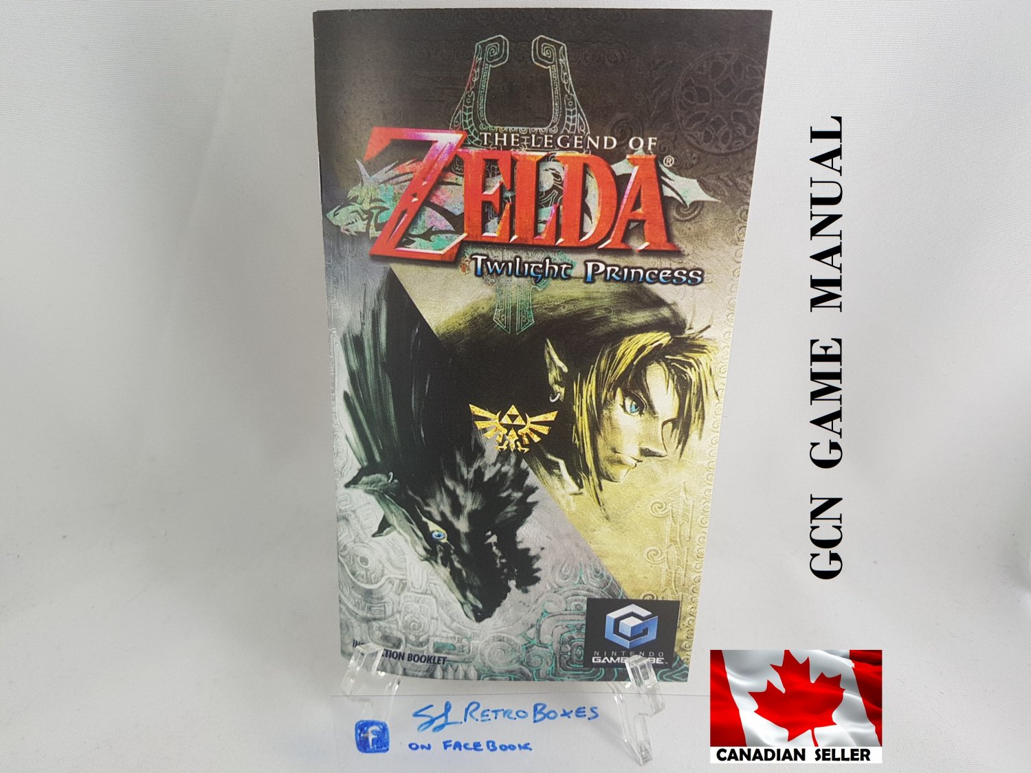 MANUAL GCN - LEGEND OF ZELDA TWILIGHT PRINCESS - Nintendo Gamecube ...
