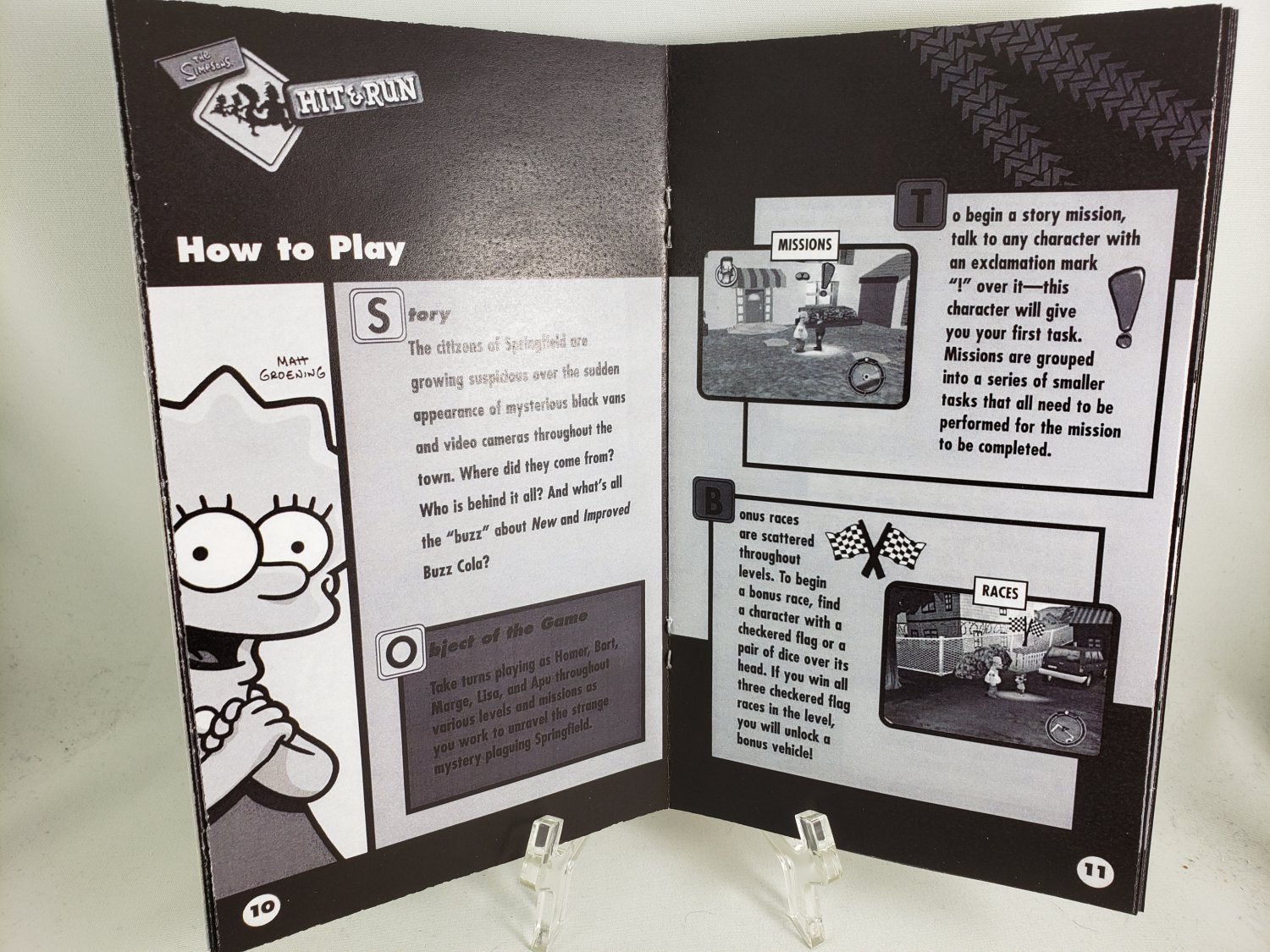 MANUAL GCN - SIMPSONS HIT AND RUN - Nintendo Gamecube Replacement ...