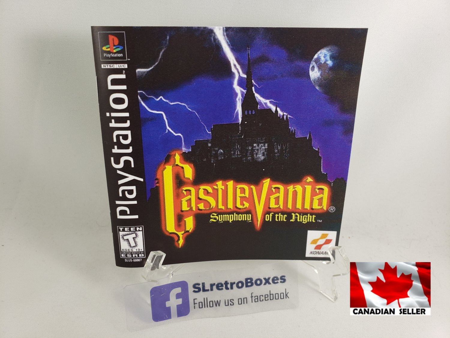 MANUAL PS1 - CASTLEVANIA SYMPHONY OF THE NIGHT - SONY Playstation ...