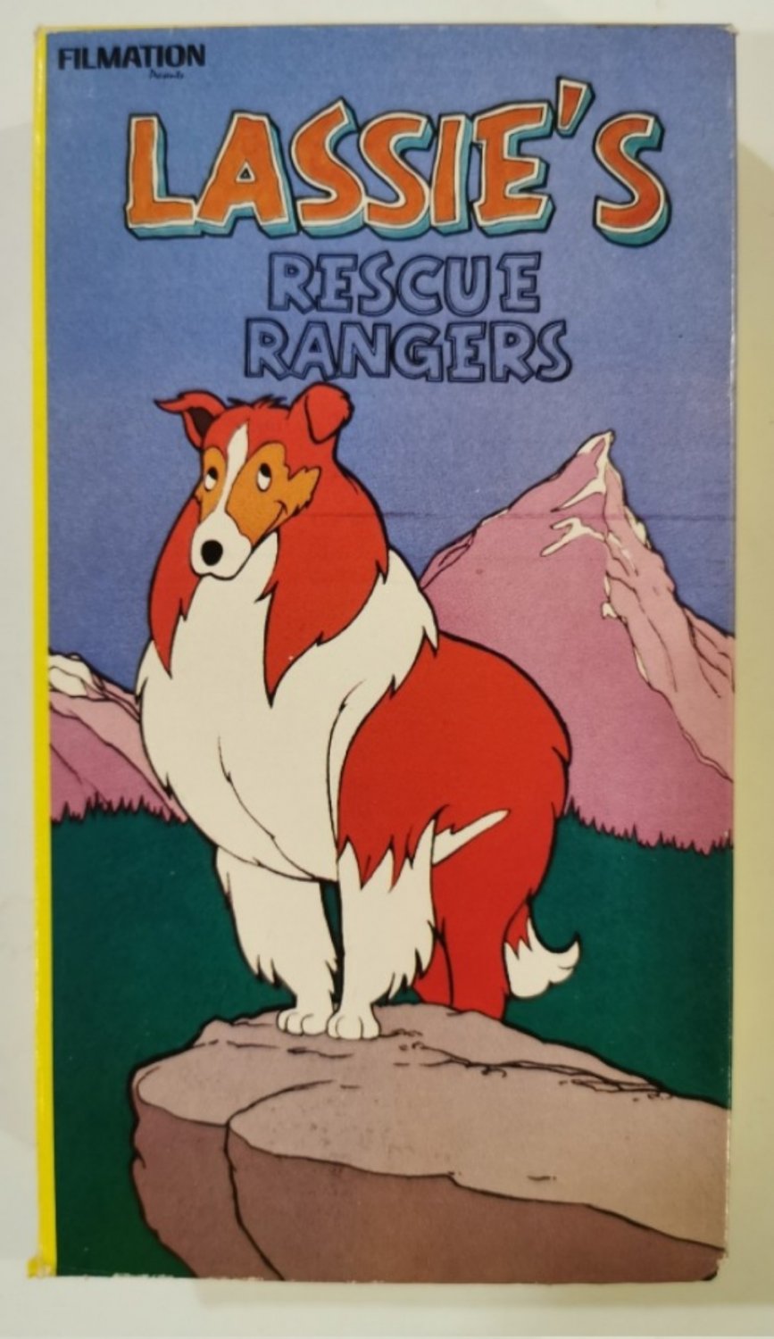 Vhs Filmation Presents Lassies Rescue Rangers Animated Used