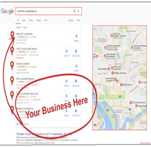 150 Google maps citations for local business SEO.