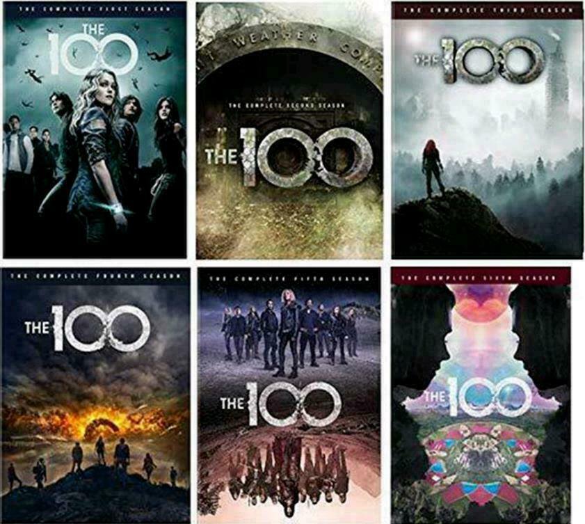 The 100: Complete Series Season 1-6 (DVD 6-Box) Region 1 US Seller ...