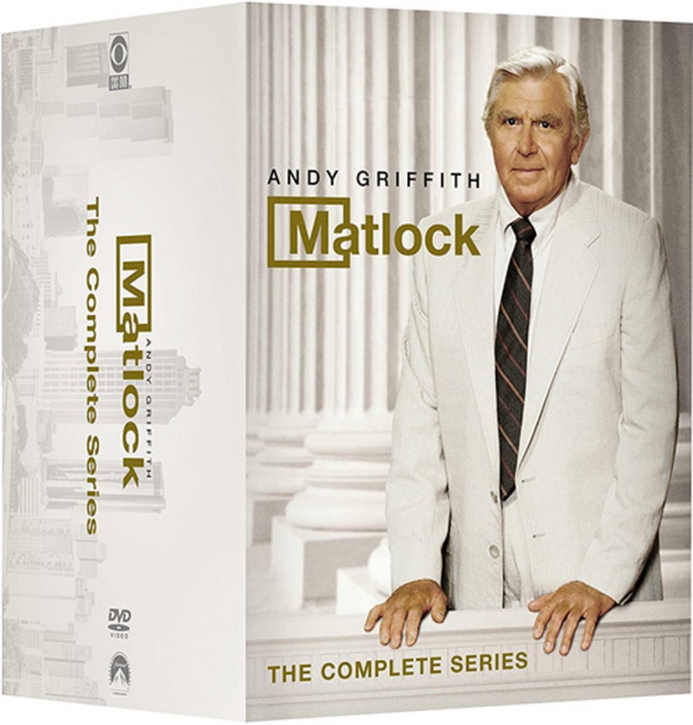 Matlock: The Complete Series (DVD Box Set, 2015, 52-Disc) Region 1