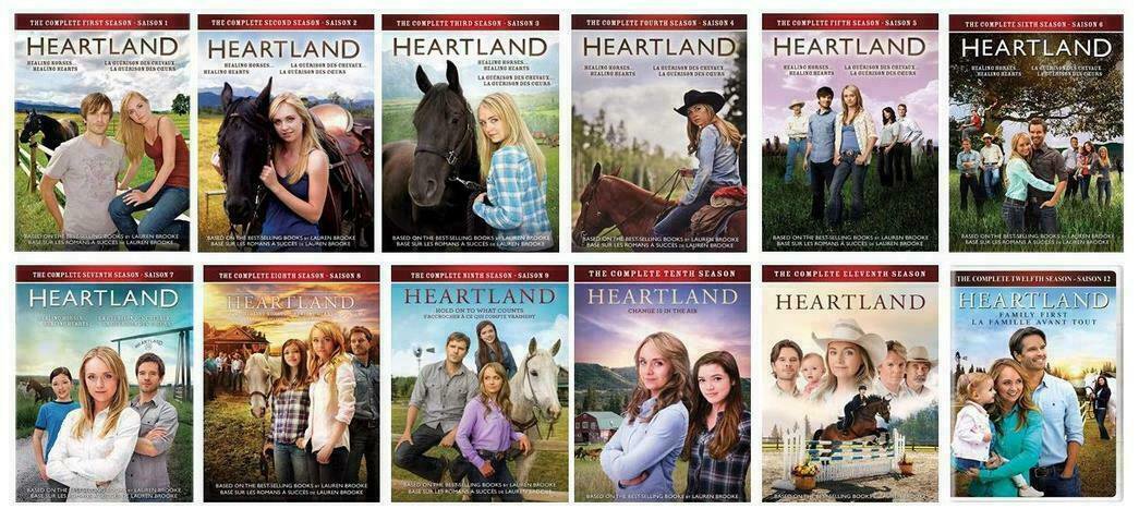 Heartland Complete Series Season 1-12 1 2 3 4 5 6 7 8 9 10 11 12 DVD ...