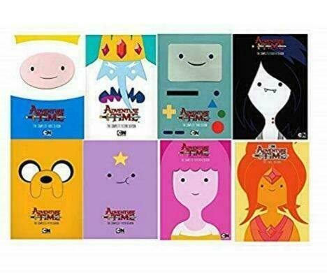 Adventure Time The Complete Series Season 1-8 1 2 3 4 5 6 7 8 DVD Box ...