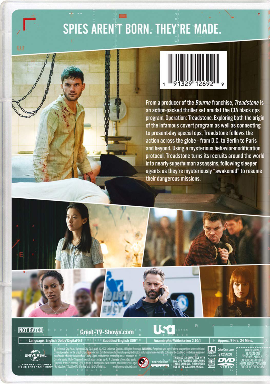 Treadstone: First Season 1 Complete DVD Set 2020