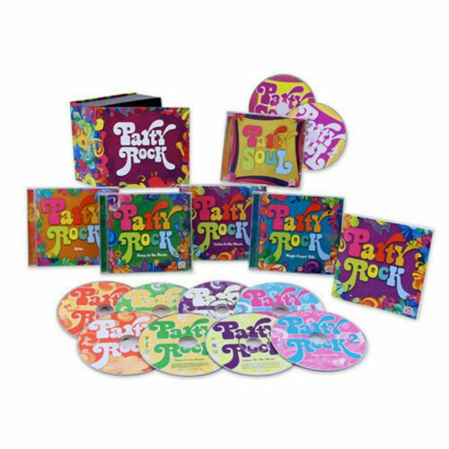 Various Artists "Party Rock" 10 CD Box Set 150 Hits Time Life 60s 70s Music
