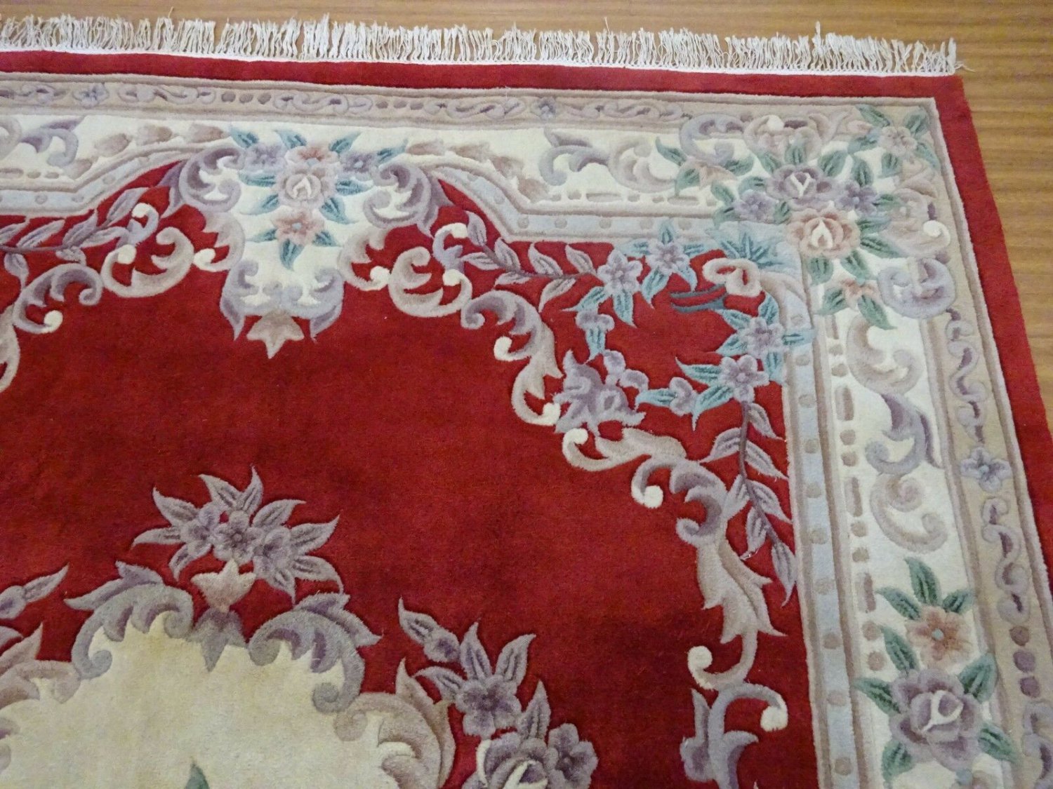 1960's Chinese Hand Knotted 100% Wool Peking Walter Nicole Collection ...