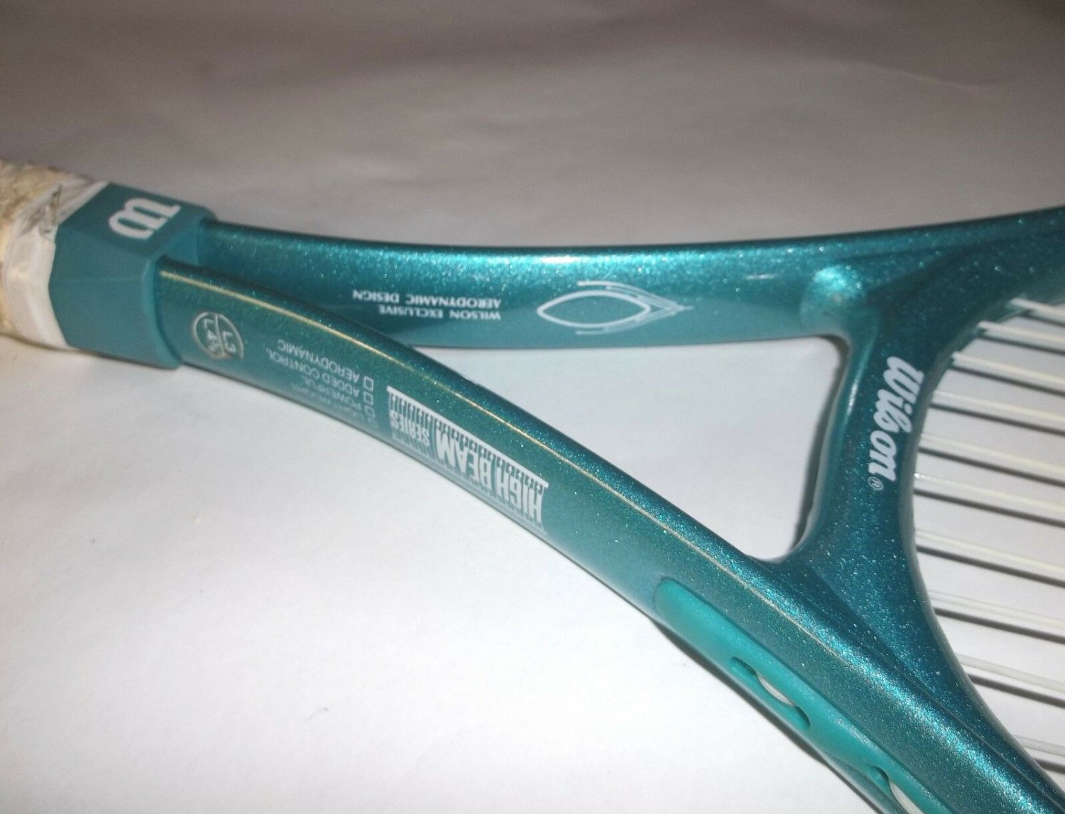 Wilson High Beam Series - Advantage 110 Tennis Racquet - 4 3/8" grip