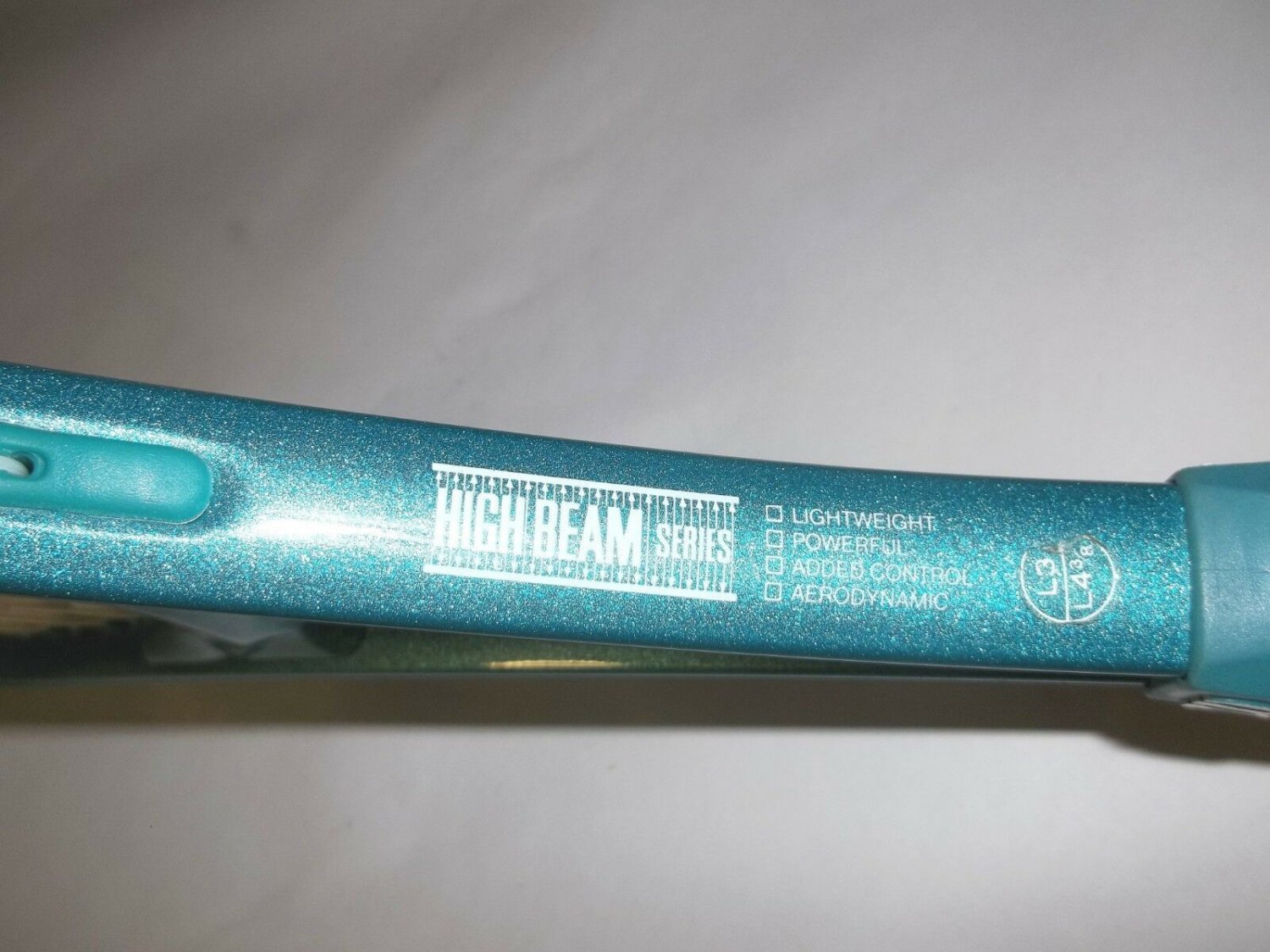 Wilson High Beam Series - Advantage 110 Tennis Racquet - 4 3/8" grip