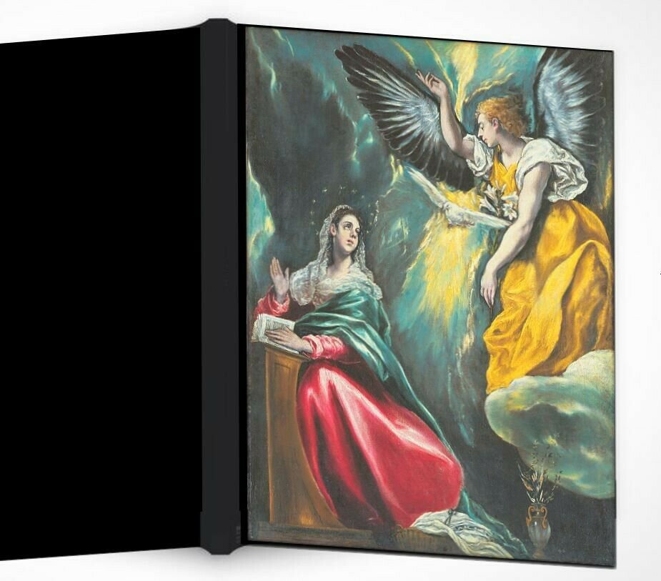 El Greco Greek Angels Art Print on A5 Hardcover Sketchbook Art & Travel ...