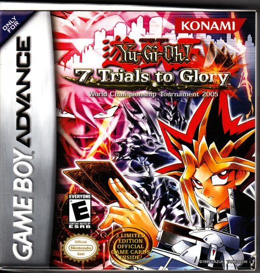 Game Boy Advance GBA Yu-Gi-Oh World Championship Tournament 2005 Video ...