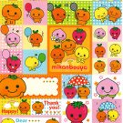 San-X Japan Mamegoma Sticker Sheet from Memo Pad (A) Kawaii