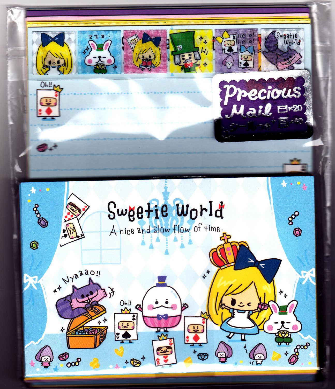 Kamio Japan Sweetie World Letter Set with Stickers (B) Kawaii