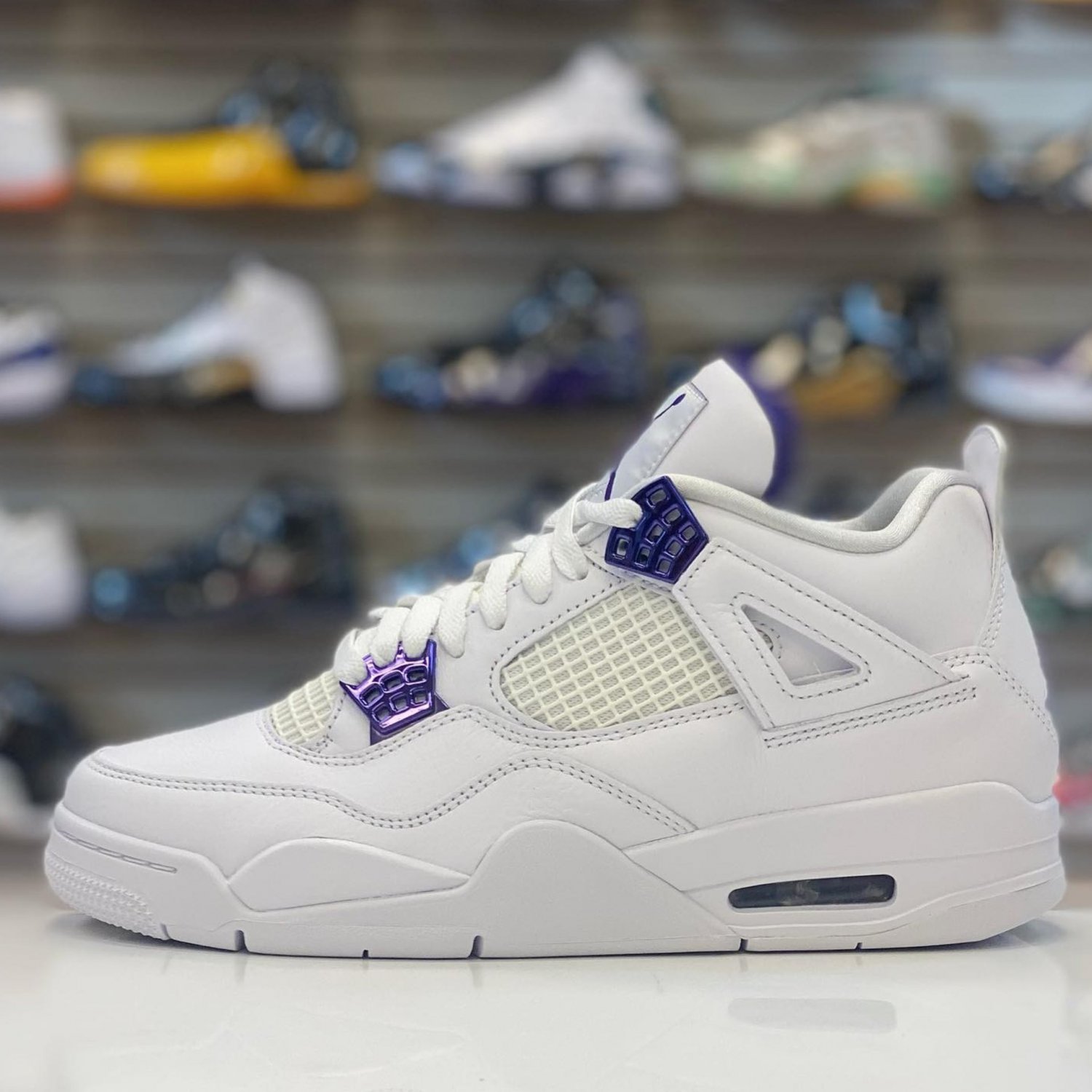 Air Jordan 4 Retro Purple Metallic