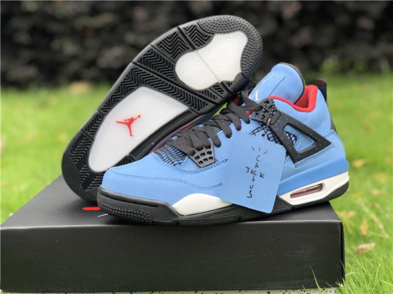 Travis Scott X Nike Air Jordan 4 Houston Oilers Sneaker