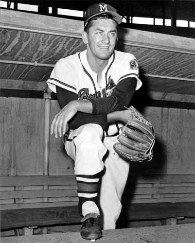 Milwaukee Braves Johnny Logan Photo