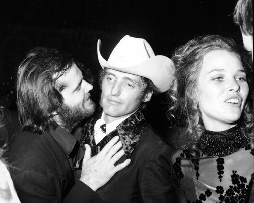 Jack Nicholson and Dennis Hopper April 1970 Photo