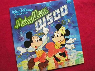 Disney's Mickey Mouse Disco 1979 Vinyl LP Record