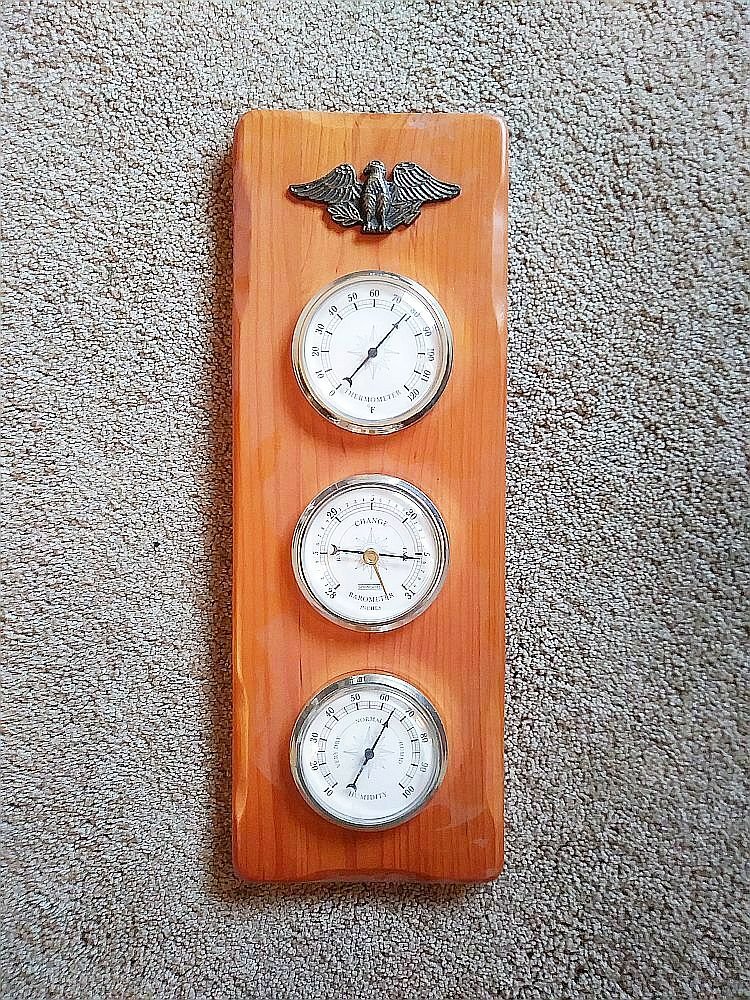 Springfield Vintage Bald Eagle Wall Barometer