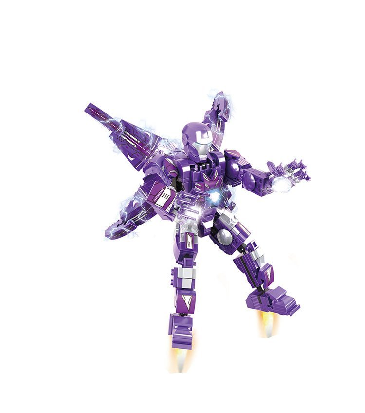 Pepper Rescue Mecha MInifigures Compatible Lego Iron Man MInifigure