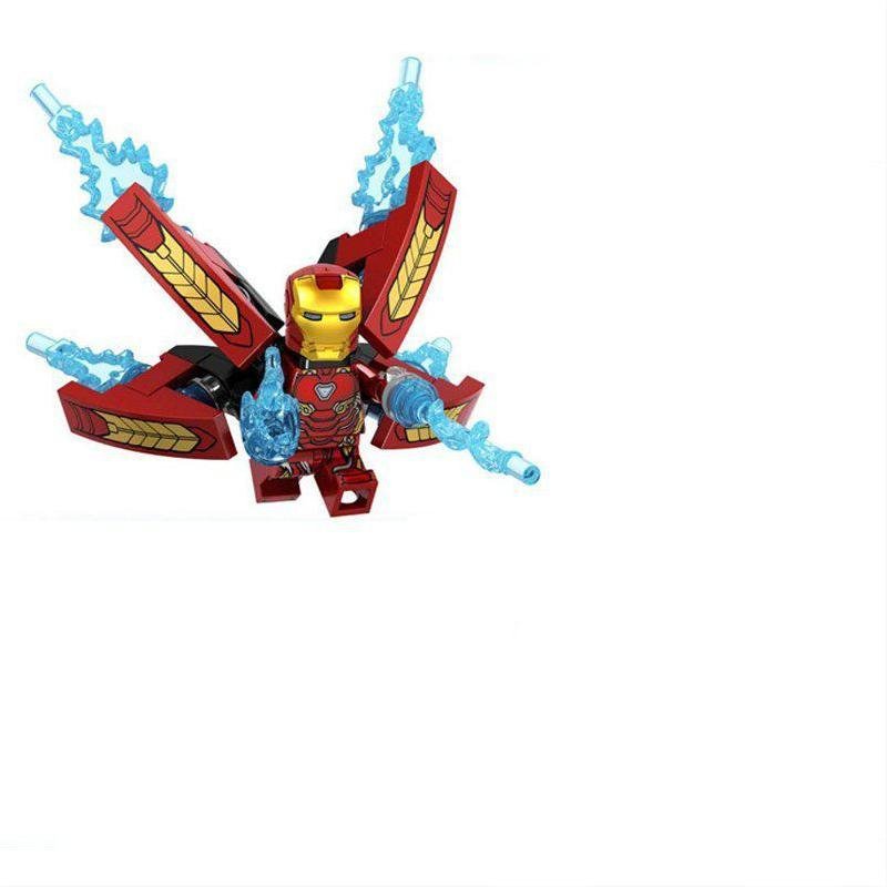 Iron Man suits Minifigures Compatible Lego Iron Man Armory Minifigure