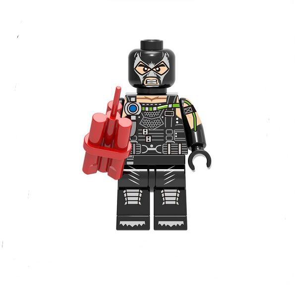 Bane Minifigures Compatible Lego DC Superhero Movie Minifigure