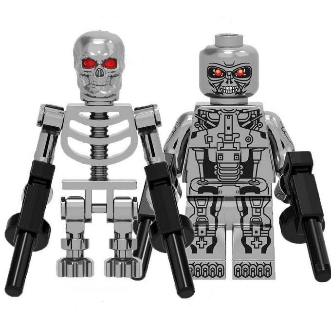Terminator REV-9 Minifigures Fit Lego Terminator Movie Sets