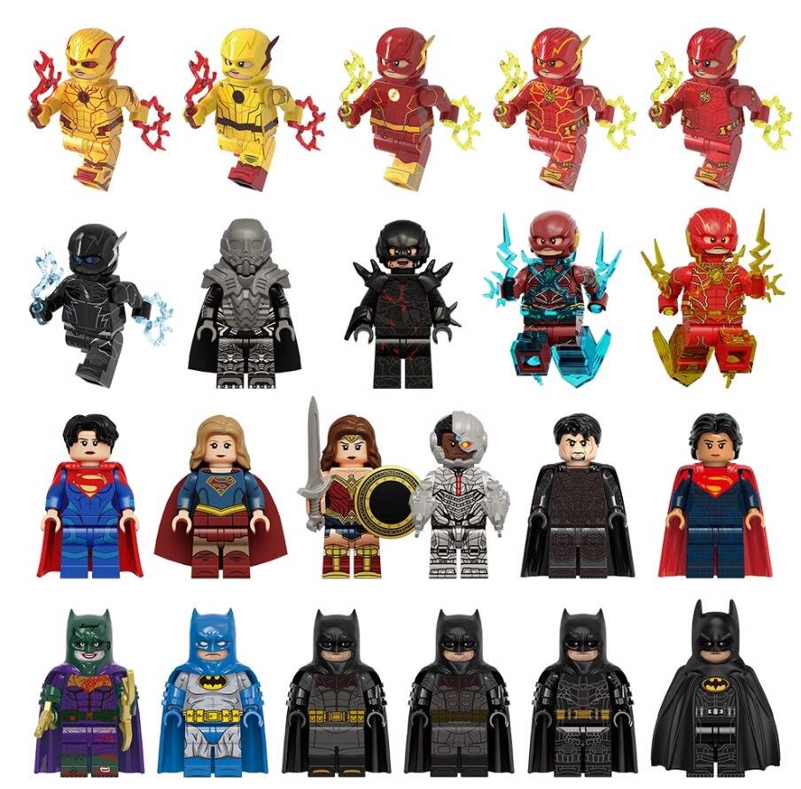 22 Best The Flash Movie Character Minifigures Compatible Lego DC Super ...