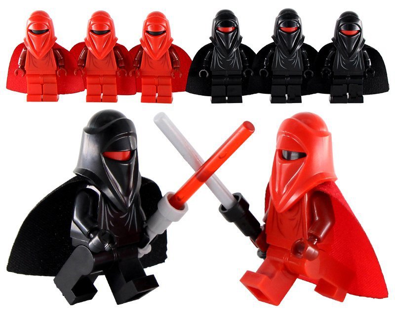 6pcs Sith Emperor's Royal Guard Minifigures Fit Lego Star Wars TV ...