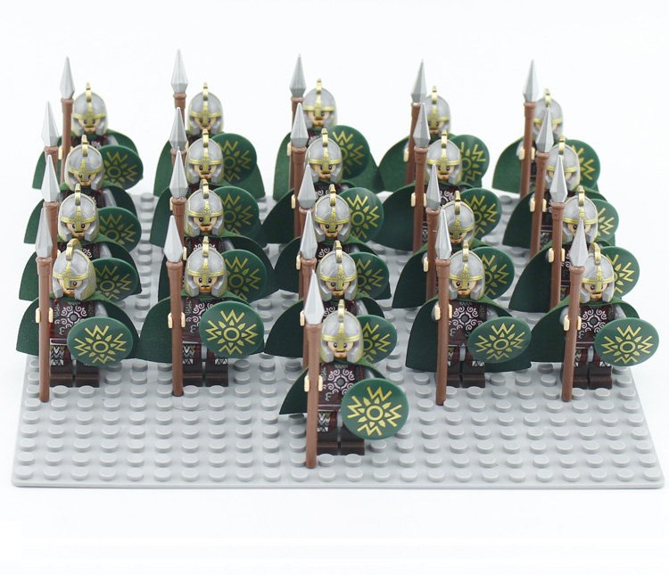21pcs Rohan Cavalry Minifigures Compatible Lego The Lord Of The Rings Sets