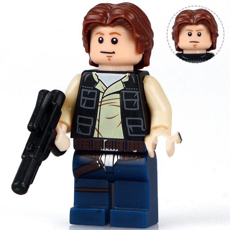 Han Solo Minifigures Fit Lego Star Wars Minifigure