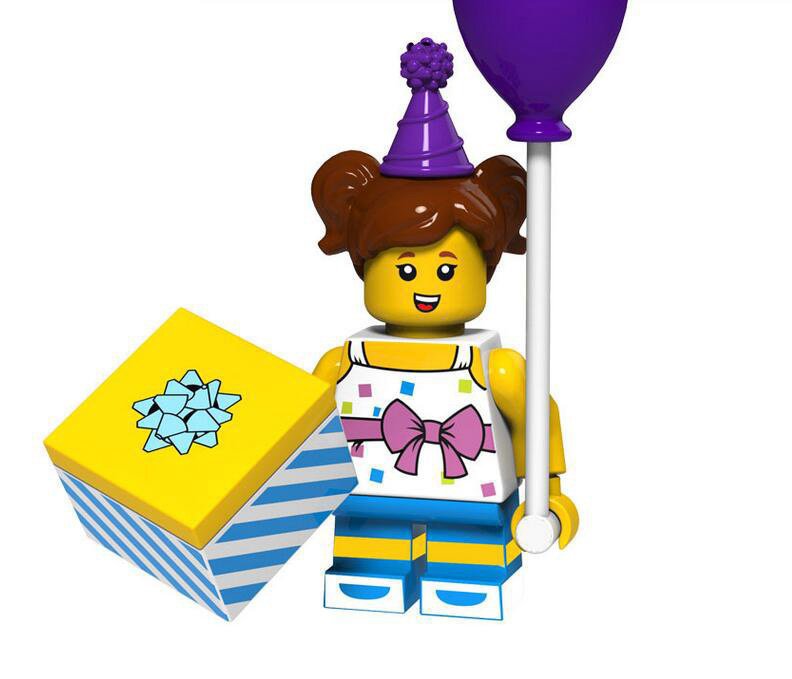 Birthday Party Girl Minifigures Compatible Lego Party 18 Minifigure
