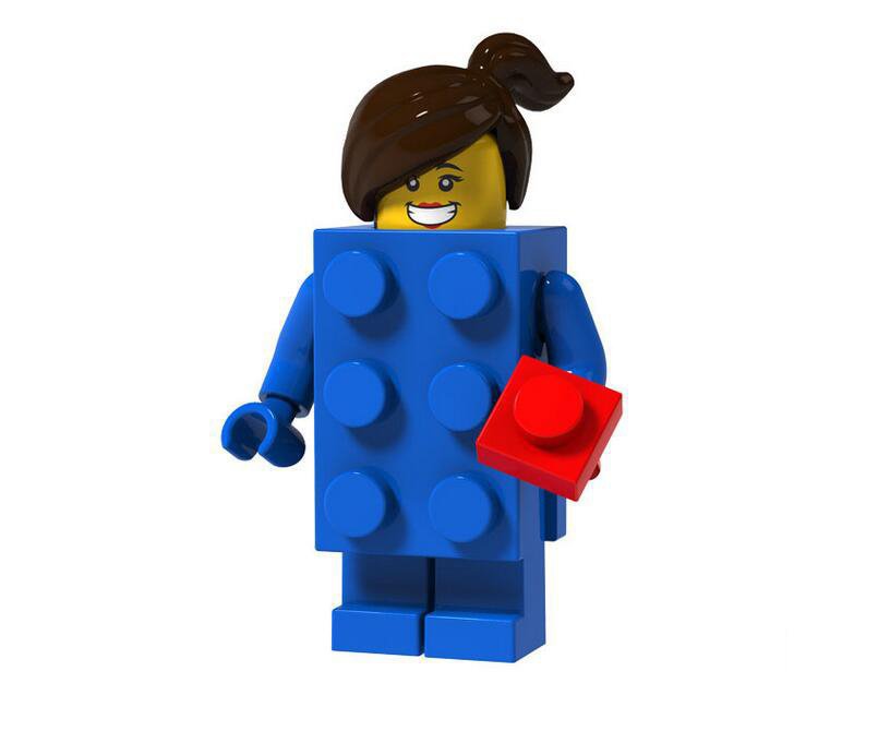 Brick Suit Girl Minifigures Compatible Lego Minifigures 18 Party