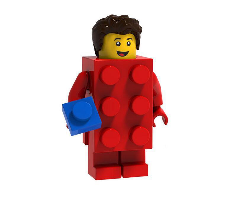 Brick Suit Guy Minifigures Compatible Lego Minifigures Series 18