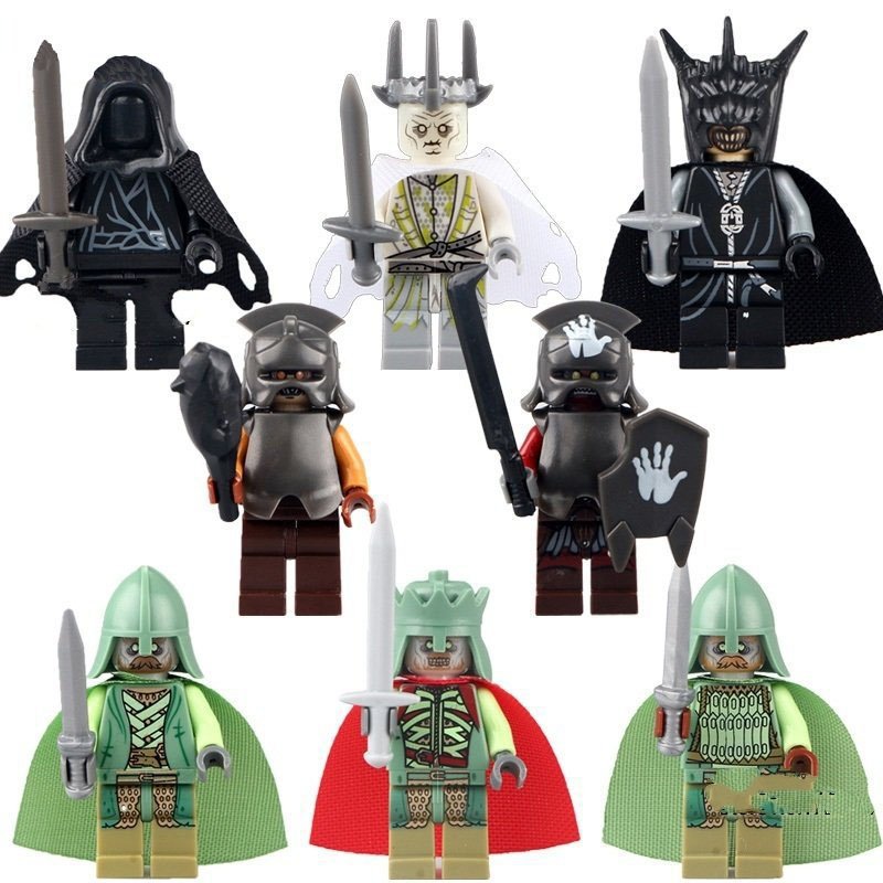Ringwraith Orc Mordor Undead Army Minifigures Fit Lego The Lord of the ...