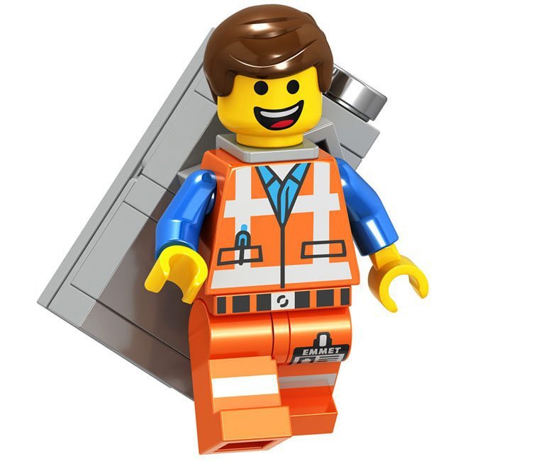 Emmet Minifigures Fit Lego Movie 2 Emmet's Thricycle Minifigure