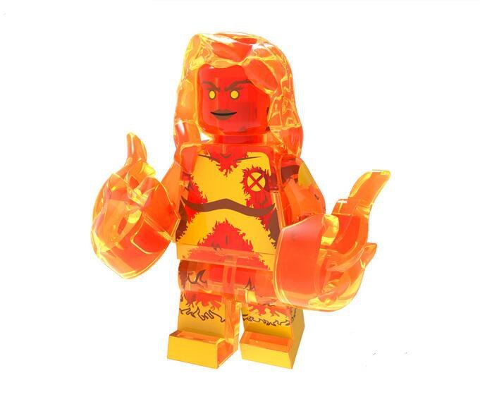 Magma Minifigures Fit Lego X-Men The New Mutants Movie Minifigure
