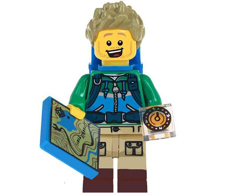 Hike Minifigures Compatible Lego Minifigures series 16