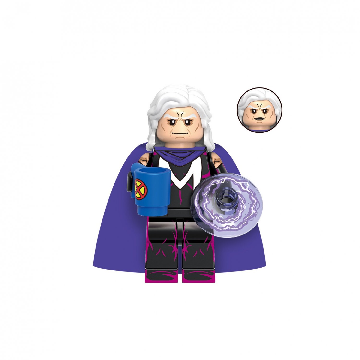 Old Magneto Minifigures Compatible Lego X-Men Minifigure