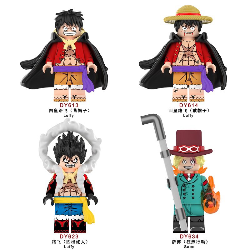 4 Best Sabo Luffy Minifigures Fit Lego One Piece Sets
