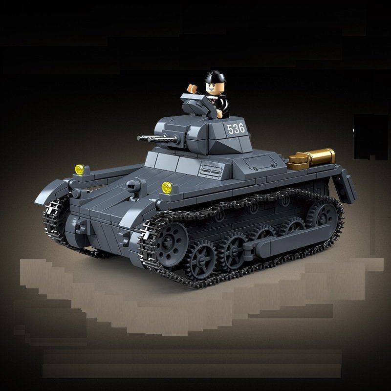 German Las Krupp Panzerkampfwagen I Minifigures Fit Lego WW2 Military ...