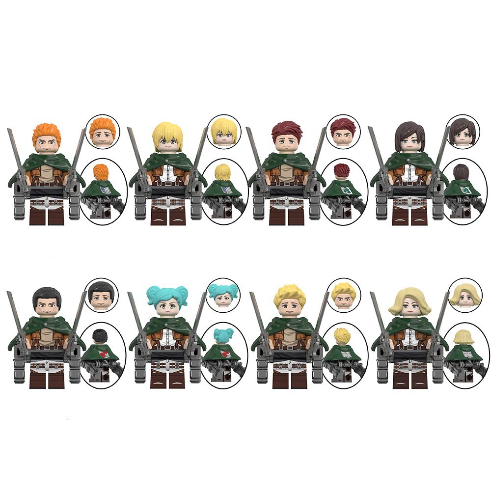 Scout Legion Military Police regiment Training Corps Minifigures Fit ...