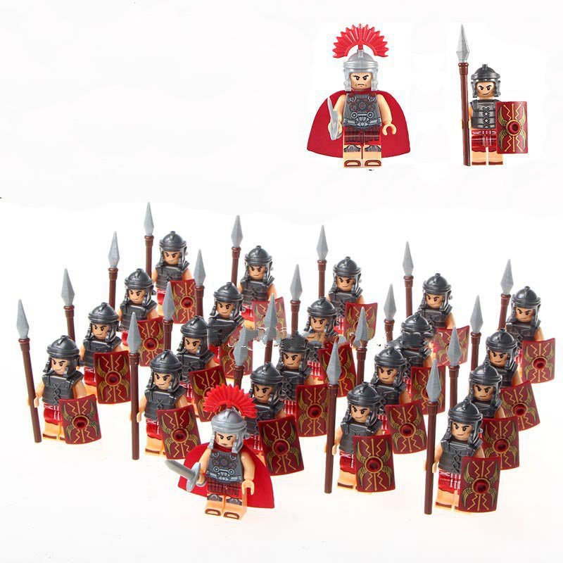21pcs Ancient Rome Centurion Minifigures Compatible Lego Medieval ...