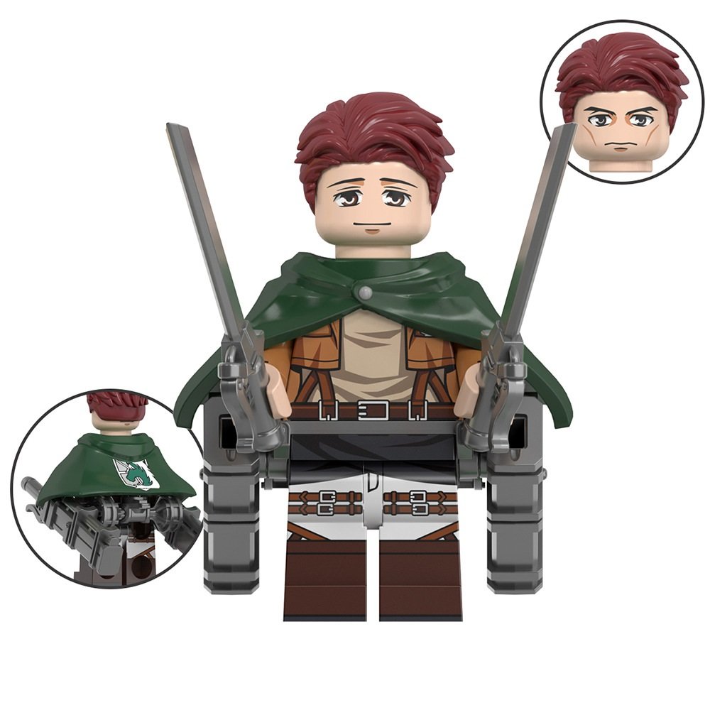 Military police Regiment Minifigures Fit Lego Attack on Titan Minifigure
