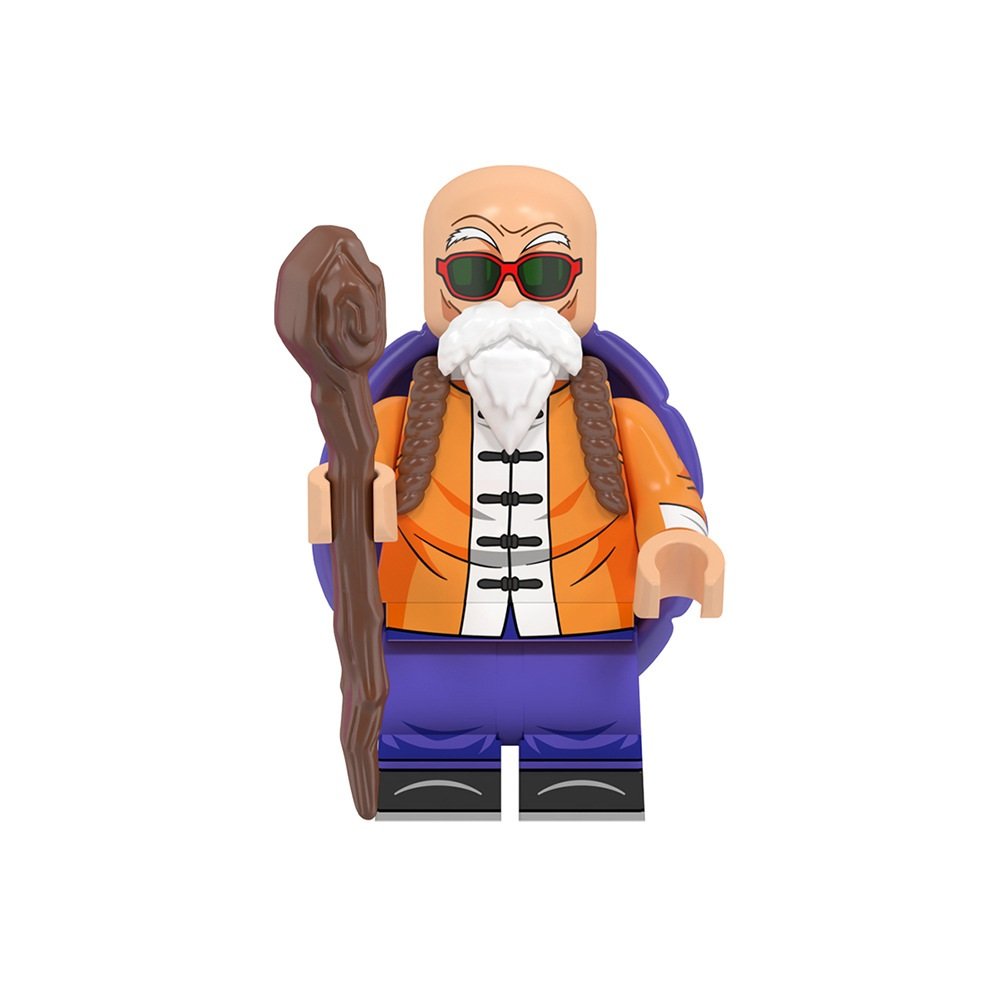 Master Roshi Minifigures Compatible Lego Dragon Ball Z Minifigure