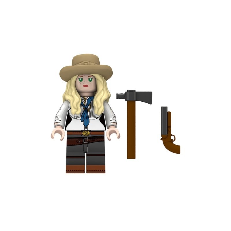 Sadie Adler Valkyrie Minifigures Fit Lego Red Dead Redemption Minifigure
