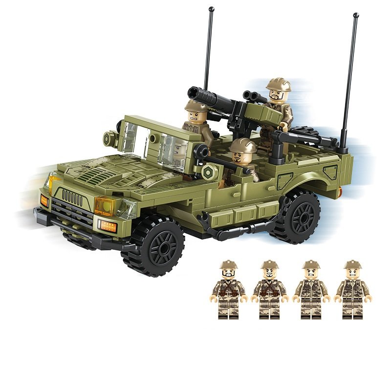 Brave warrior Special Police Vehicle Soldiers Minifigures Fit Lego WW2 ...