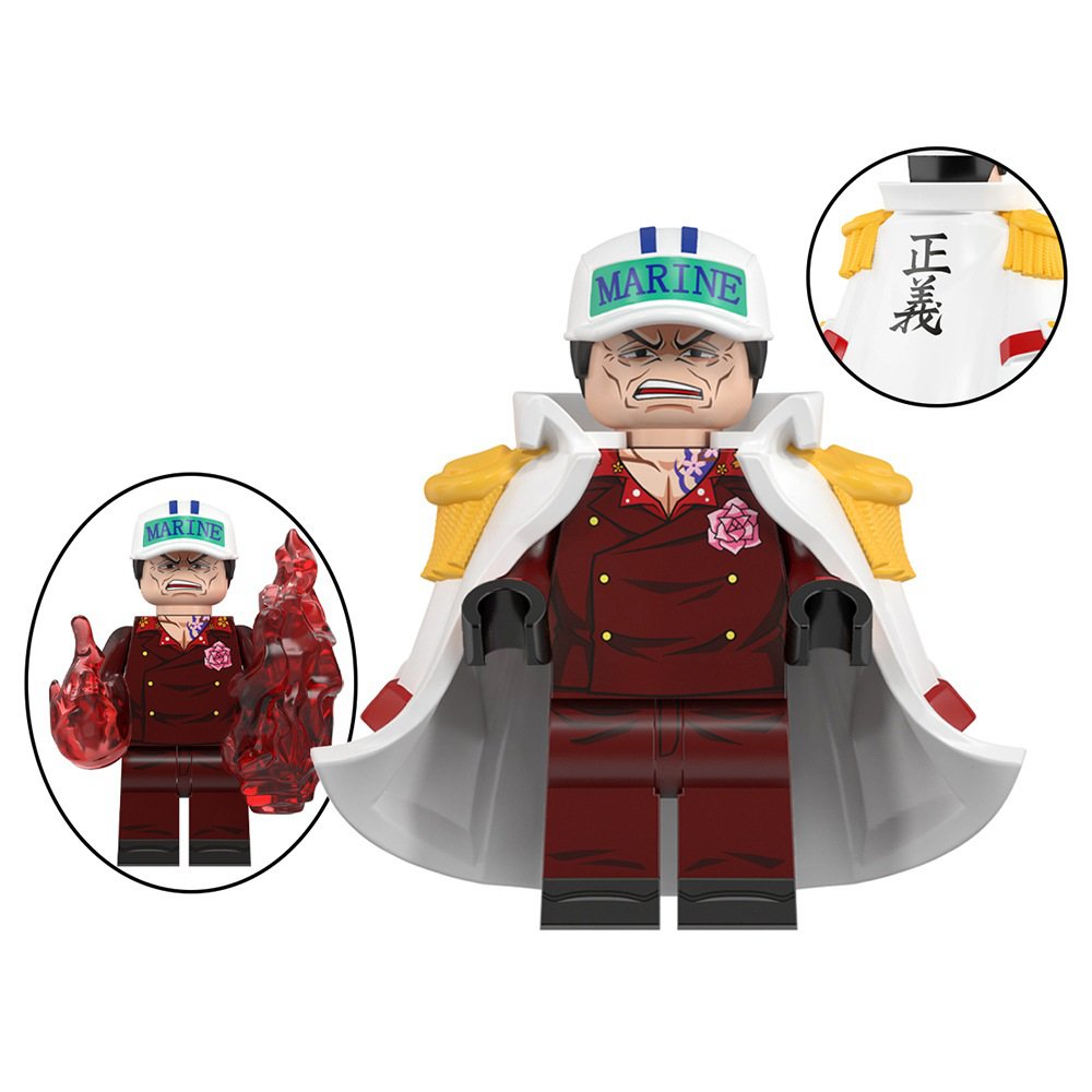 Sakazuki Minifigures Compatible Lego One Piece Minifigure