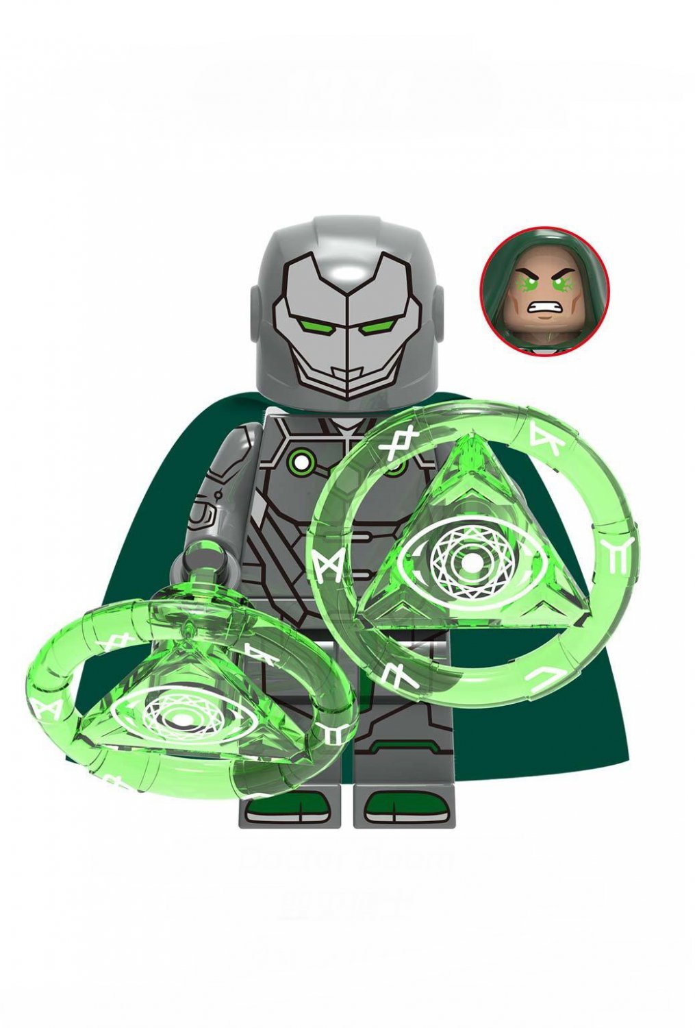 Doctor Doom Minifigures Fit Lego Fantastic Four Minifigure
